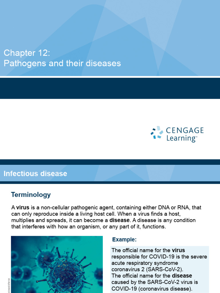 Pathogens and Their Diseases | PDF | Infection | Bacteria