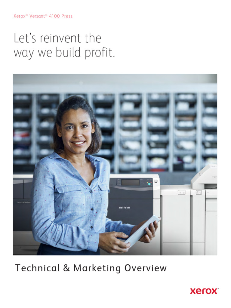 Versant 4100 Techncial Marketing Overview | PDF | Image Scanner