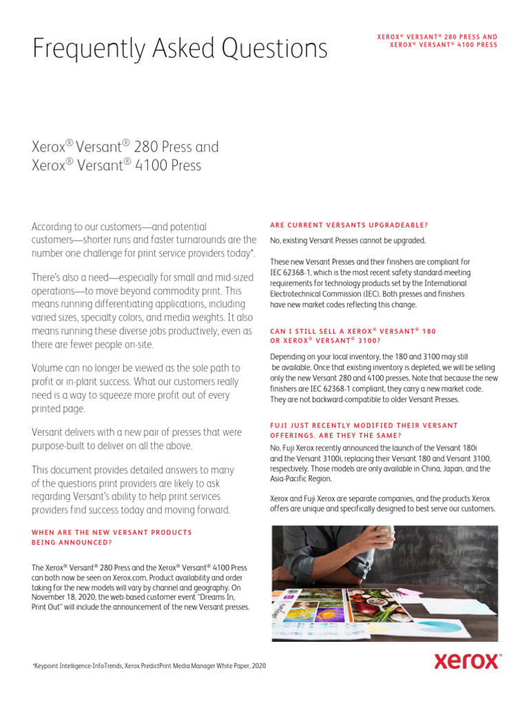 Xerox Versant 280 4100 Press Faq Document Pdf Automation Cloud