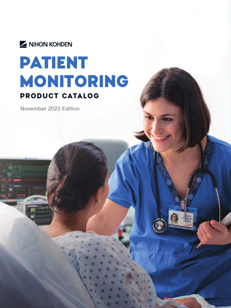 Patient Monitoring Product Catalog | PDF | Computer Monitor | Barcode