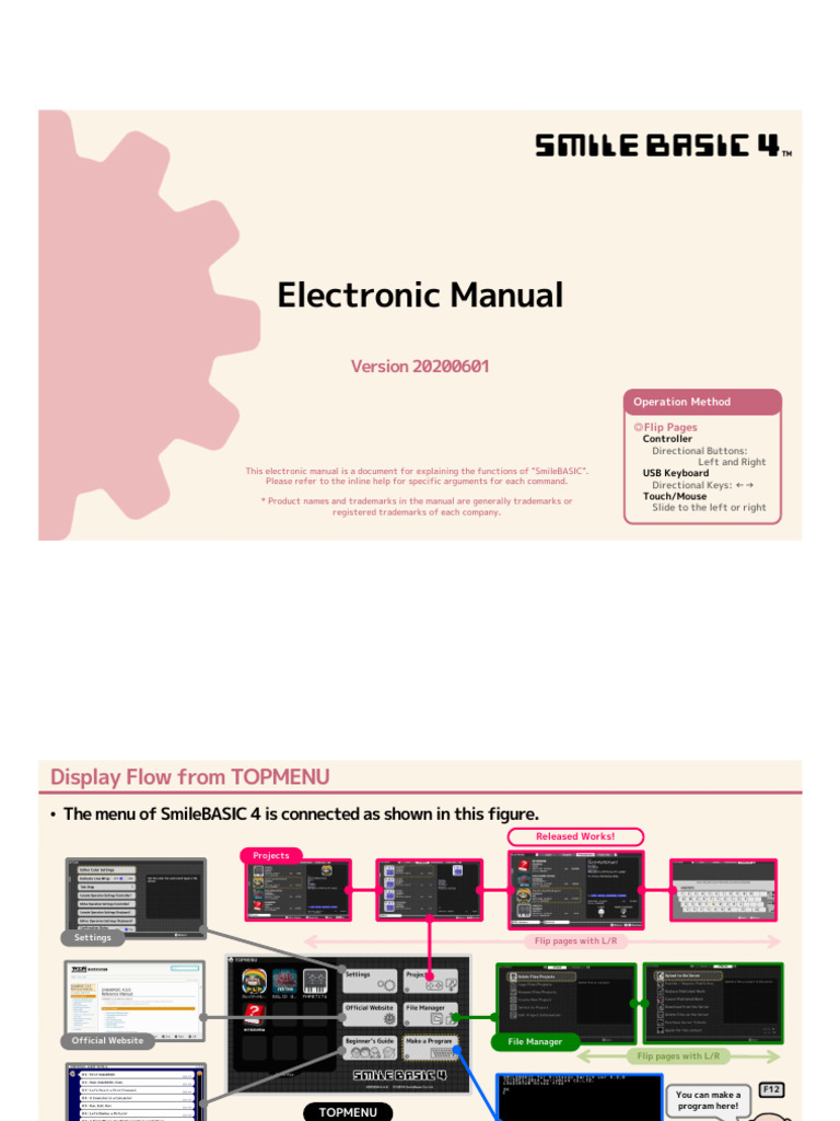 Smile Basic 4 Manual | PDF | Command Line Interface | Matrix (Mathematics)