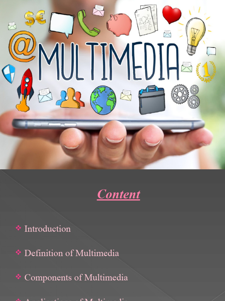 Multimedia is a way of presenting information that combines different ...
