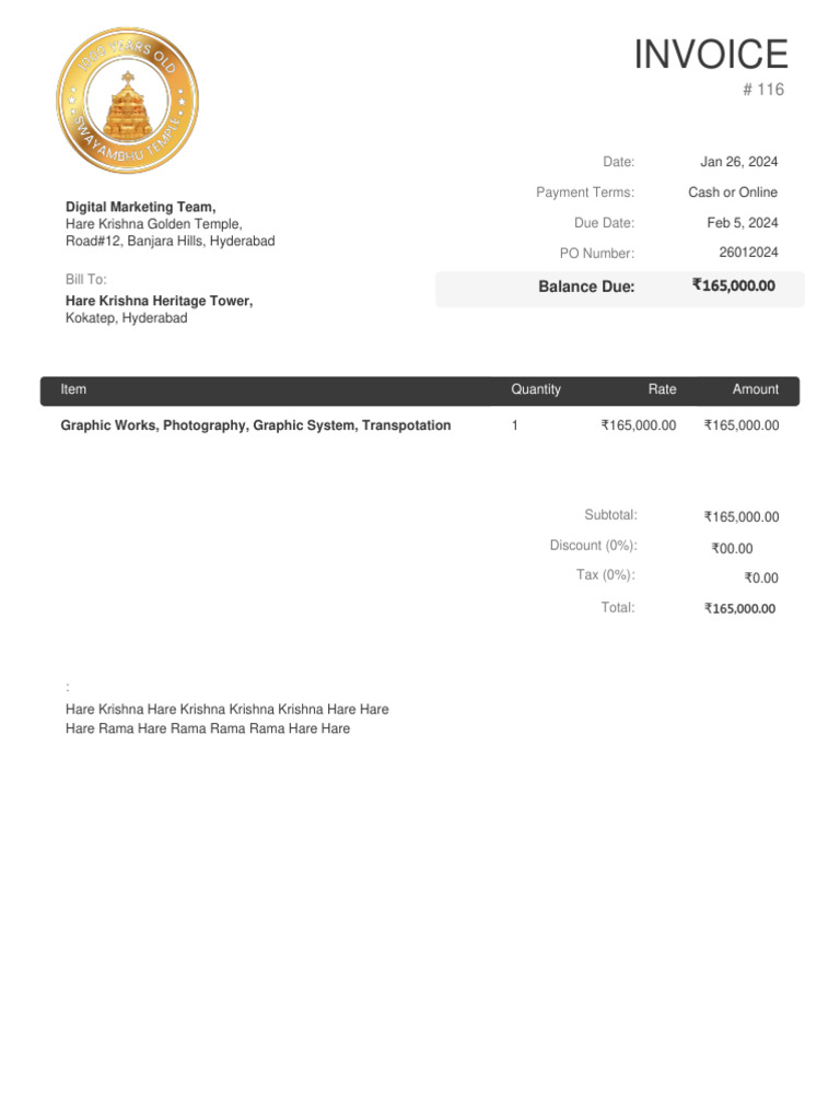 Graphics Designs Bill | PDF