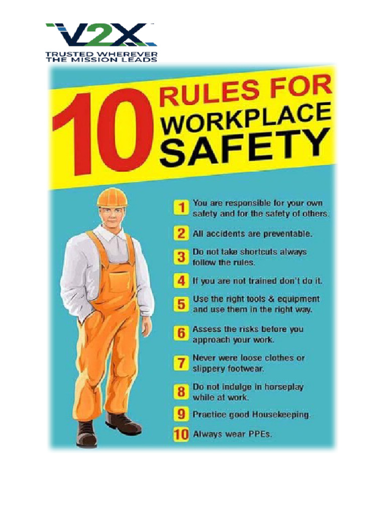 Safty Rules | PDF