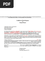 How To Do A Conditional Acceptance | PDF | Affidavit | Debt