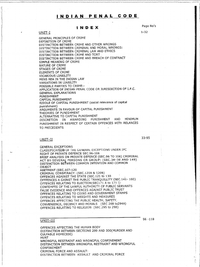 Ipc Notes | PDF