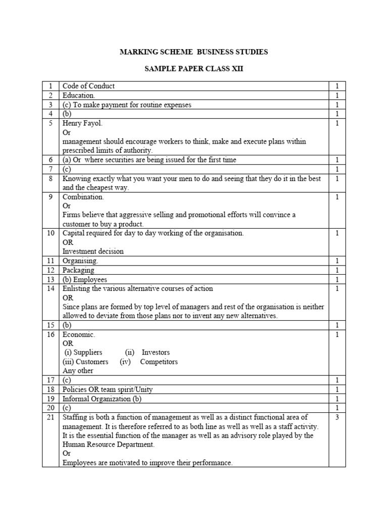 Class 12 Ms BST HGR Set5 | PDF | Product (Business) | Marketing