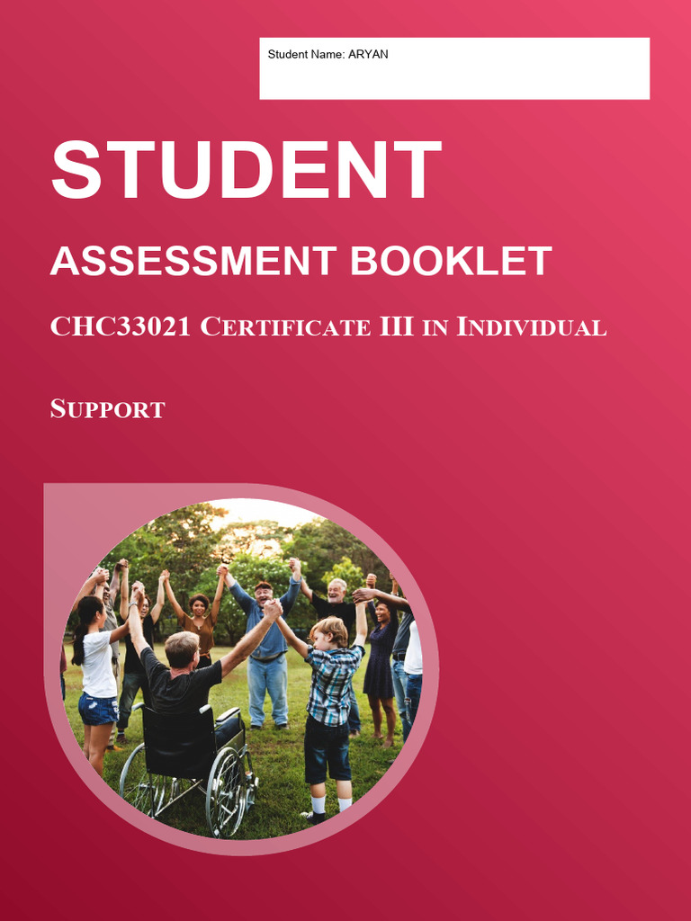 CHCCCS041 Student Assessment Booklet V1.1.v1.0 | PDF | Human Body ...