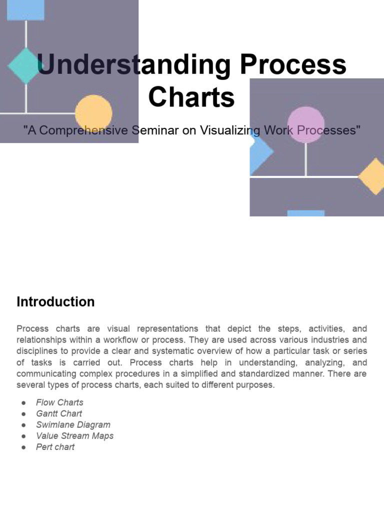 Understanding Process Charts | PDF | Business Process | Project Management