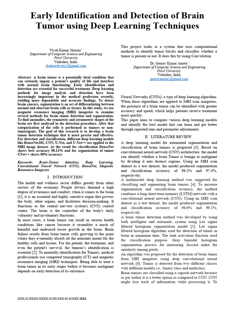 Conference Template | PDF | Image Segmentation | Deep Learning