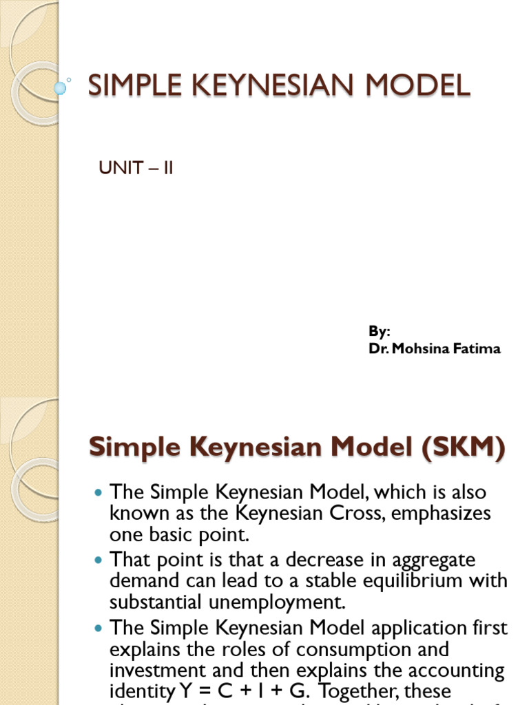 simple keynesian model | PDF | Keynesian Economics | Measures Of ... simple keynesian model | PDF | Keynesian Economics | Measures Of ...