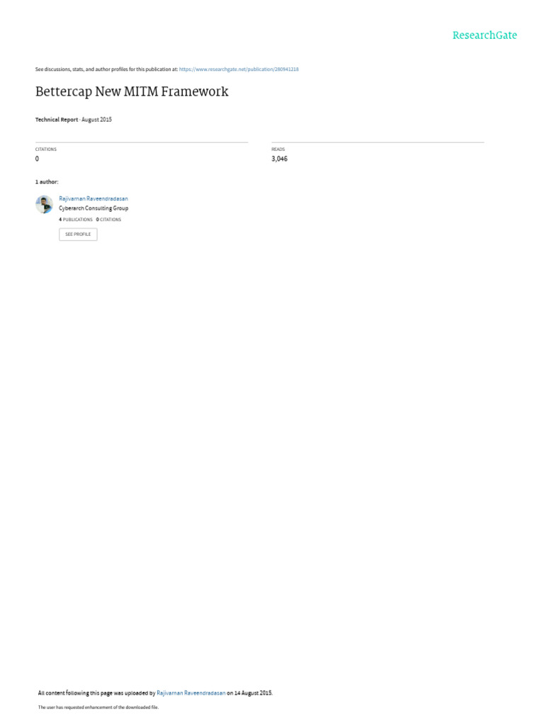 Bettercap | PDF | Proxy Server | File Transfer Protocol