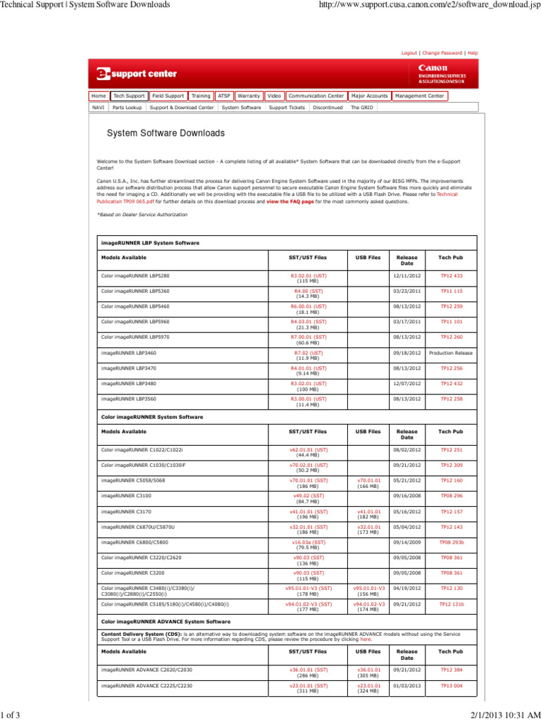 19207d1359732775 Canon Ir Series Firmware Canon System Software Ver ...