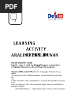 Matatag Curriculum Ap7 | PDF