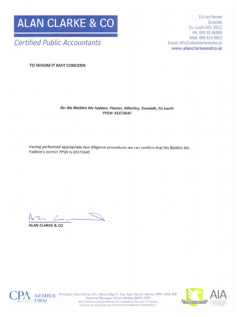 Blaithin MC Fadden | PDF