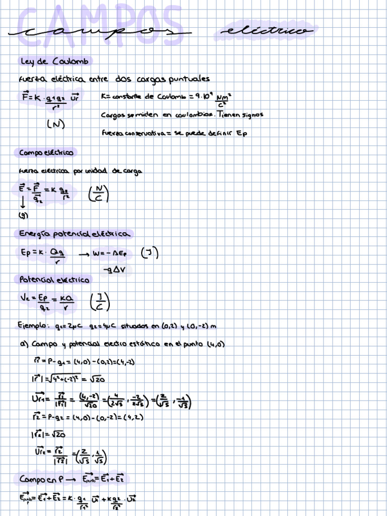 Campos - Eléctrico | PDF