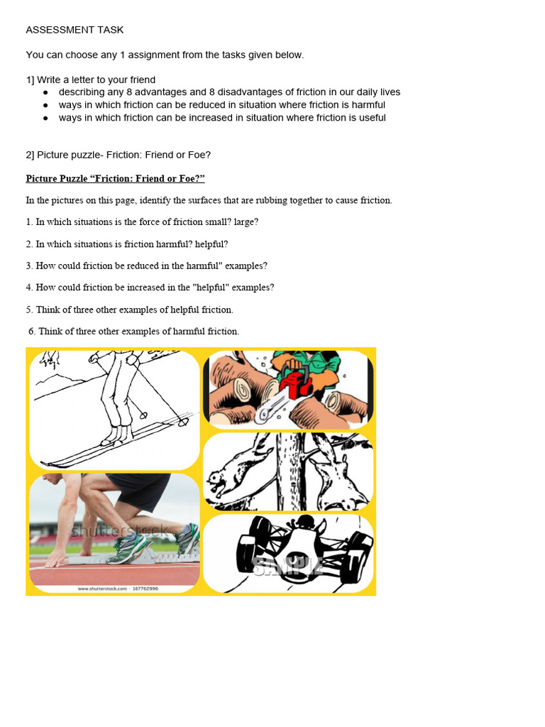 Friction: Friend or Foe? | PDF | Friction | Science