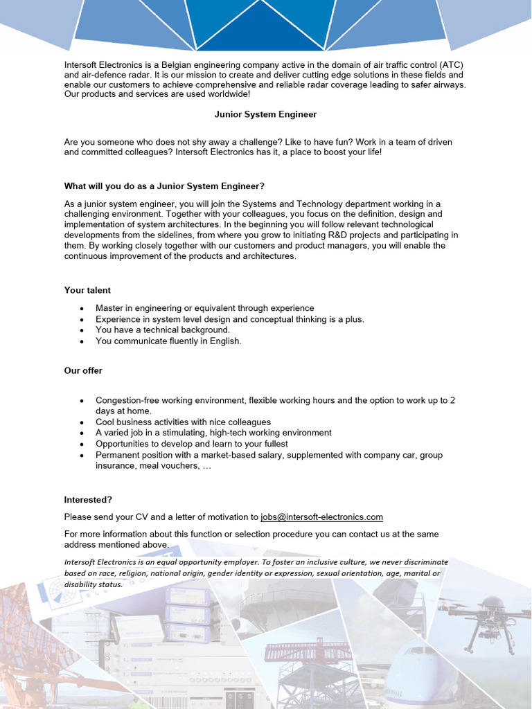 Junior System Engineer | PDF