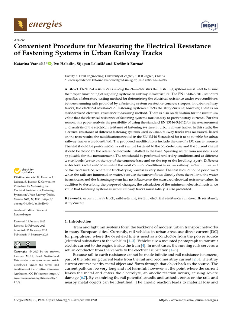 7 Energies 16 | PDF | Anode | Rail Transport