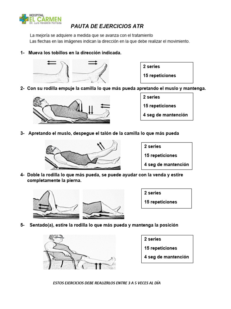 Pauta de Ejercicios Atr | PDF