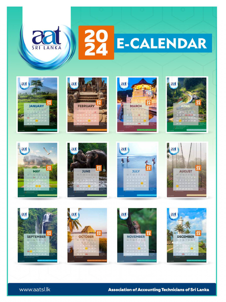AAT e-Calendar for 2024 | PDF