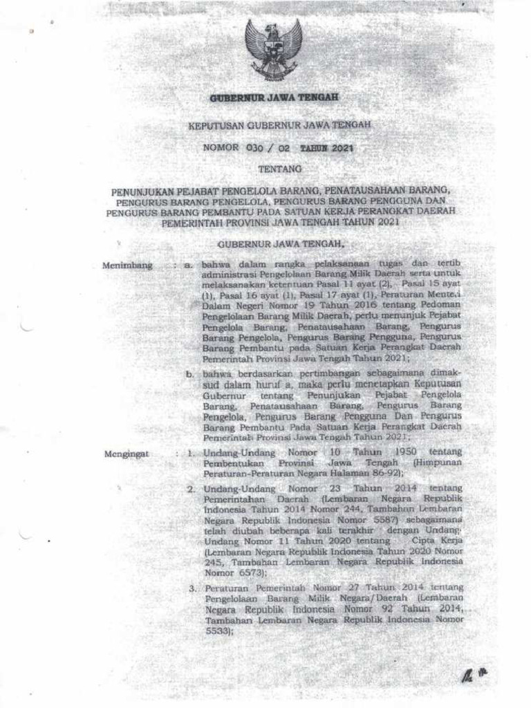 E-File BKD PROVINSI JAWATENGAH | PDF