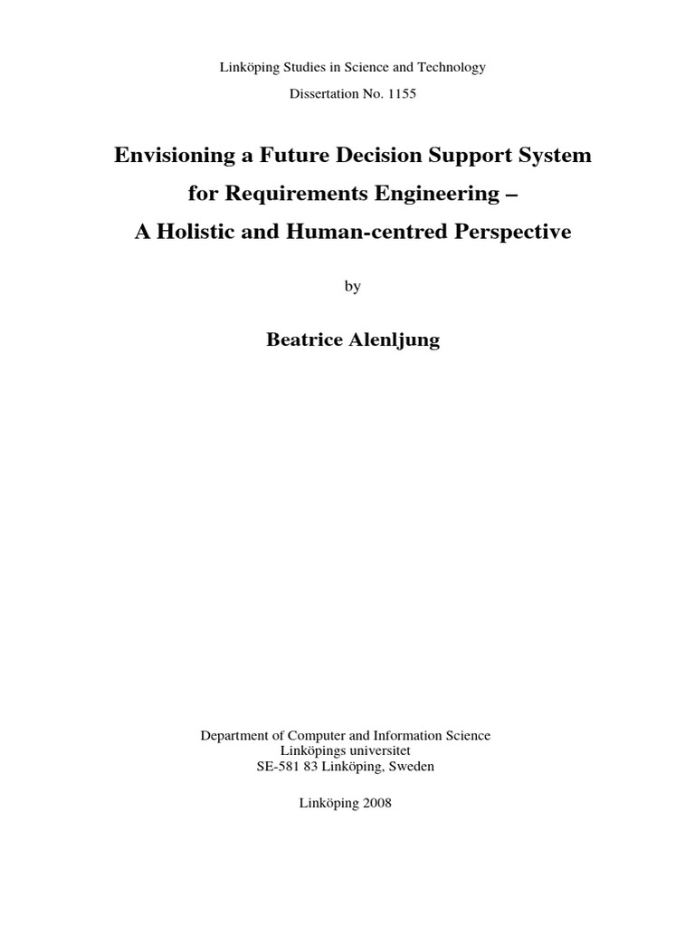 2019 Envisioning A Future Deci | PDF | Decision Making | Decision ...