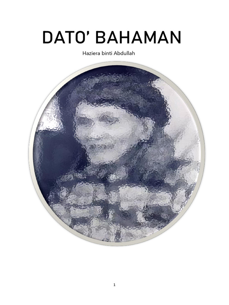 DATO BAHAMAN | PDF