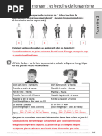 Évaluation sur l'alimentation en CM1/CM2 | PDF | Nourritures | Nutrition
