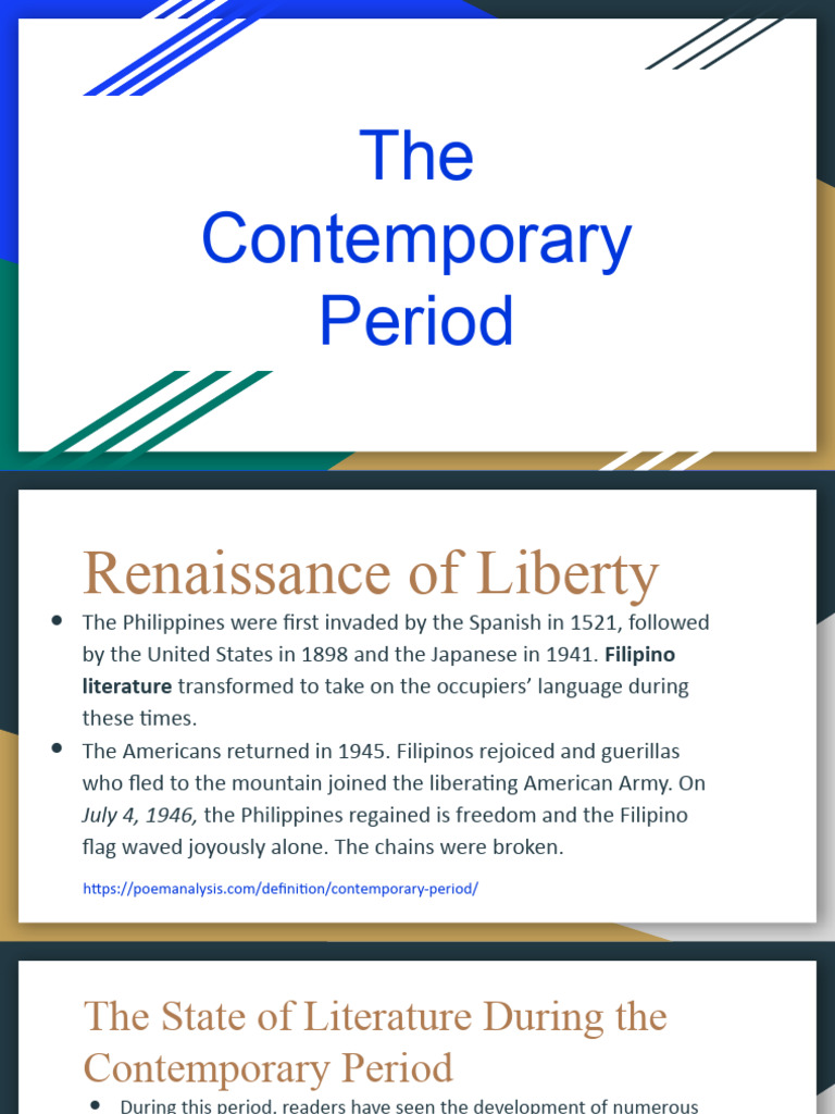 Contemporary Filipino Literature | PDF | Philippines | Novels