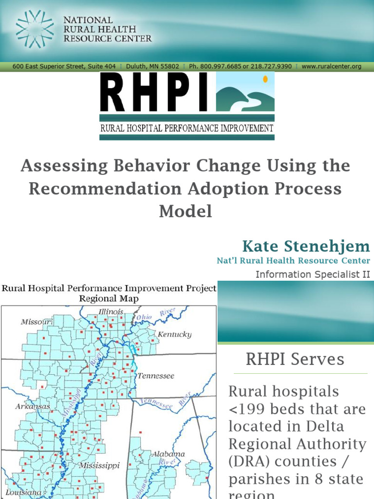 Stenehjem RAP Process - Eval - Preconf | PDF | Health Care | Psychology