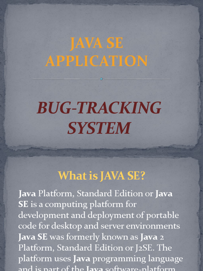 BUG-TRACKING SYSTEM | PDF