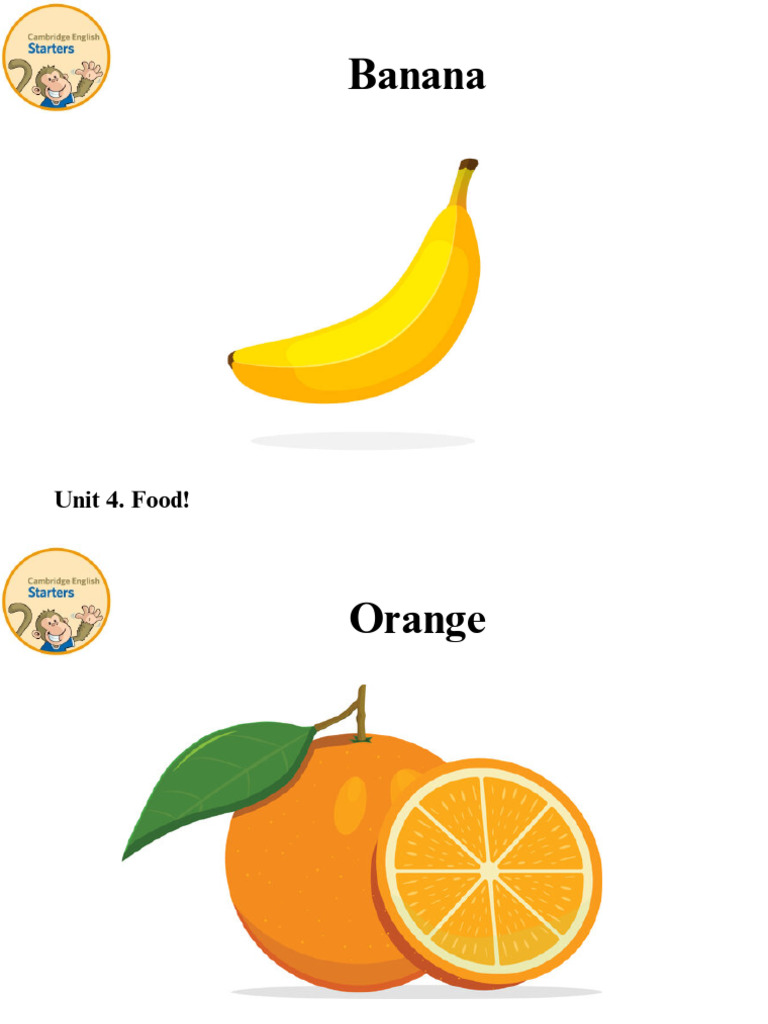 Starters Unit 4 - Flashcards | PDF