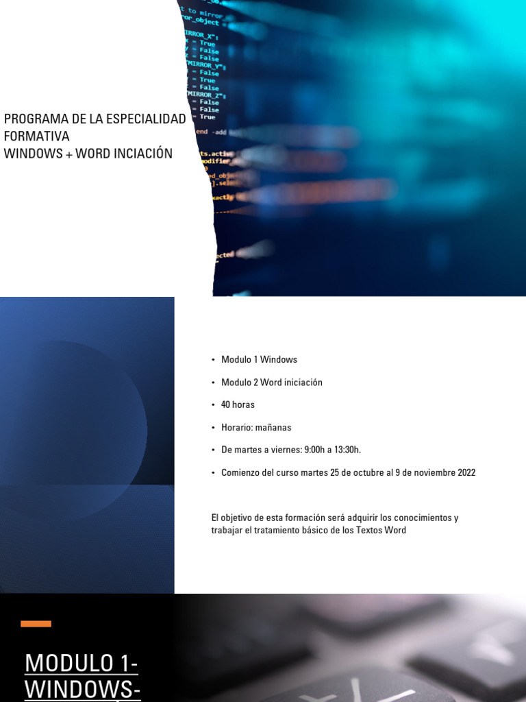 Clase 1-Windows Word | PDF | Archivo de computadora | Ventana (informática)