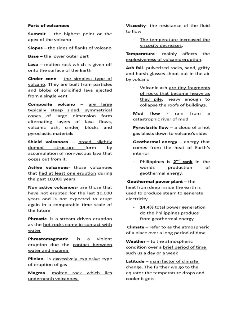 Ivory Pointers Exam | PDF | Volcano | Lava
