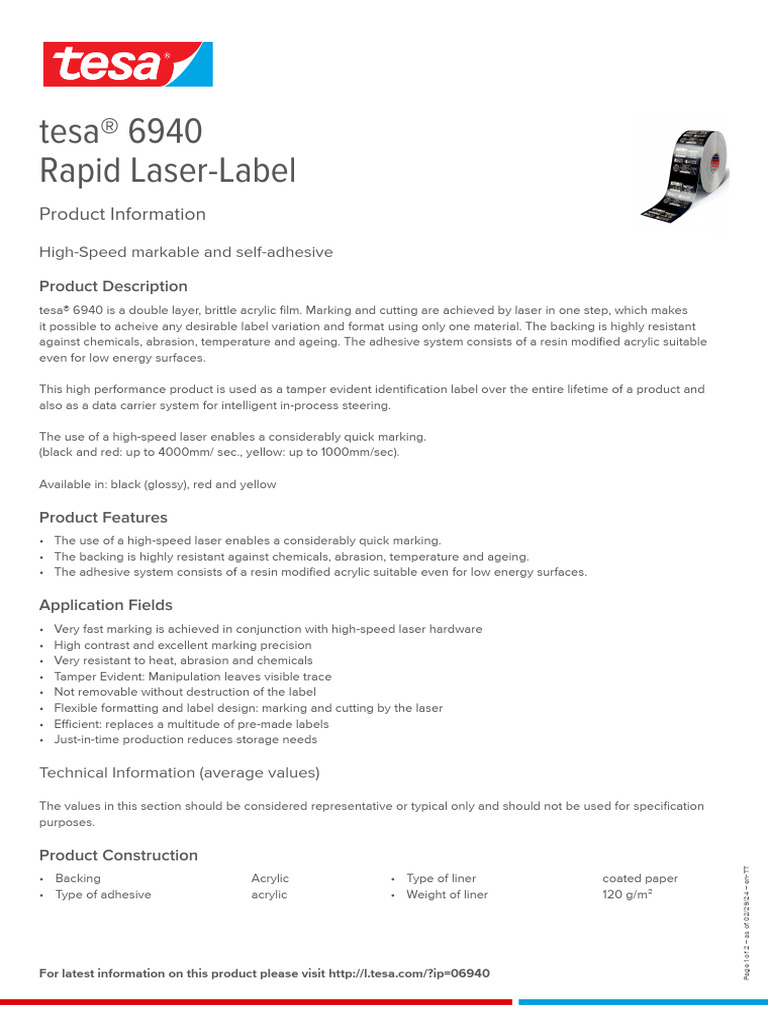 Rapid Label | PDF | Poly(Methyl Methacrylate) | Adhesive