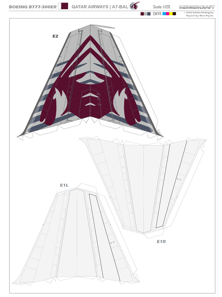 Boeing 777-300ER Qatar | PDF