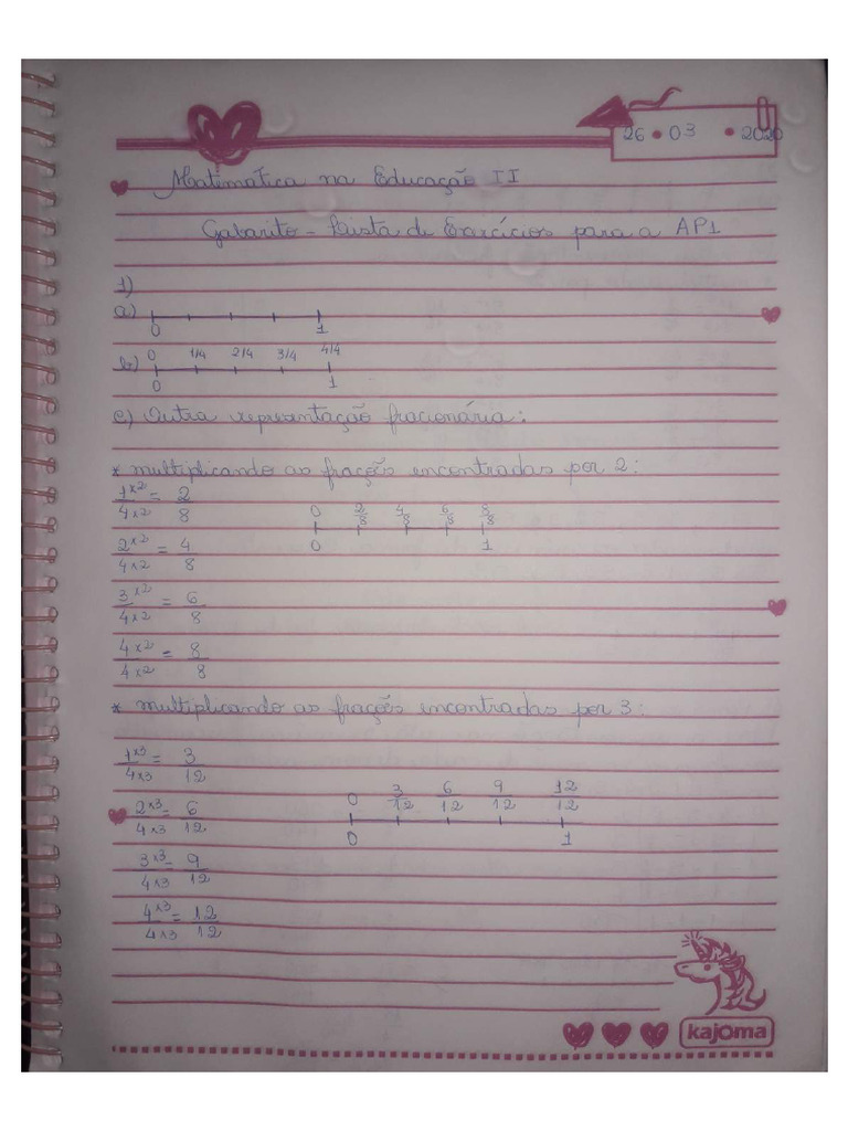 Gabarito Lista de Exercícios AP1 | PDF