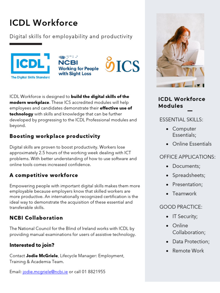 International Computer Driving Licence ICDL | PDF