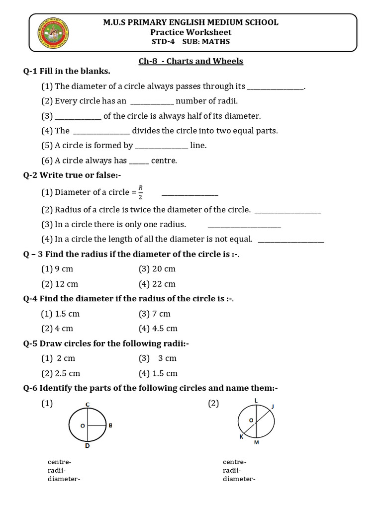 STD - 4 - Maths Ch-8 (sem-II) | PDF | Teaching Methods & Materials