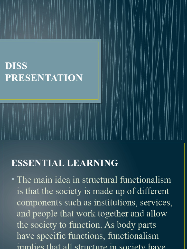 Diss Presentation | PDF | Science & Mathematics