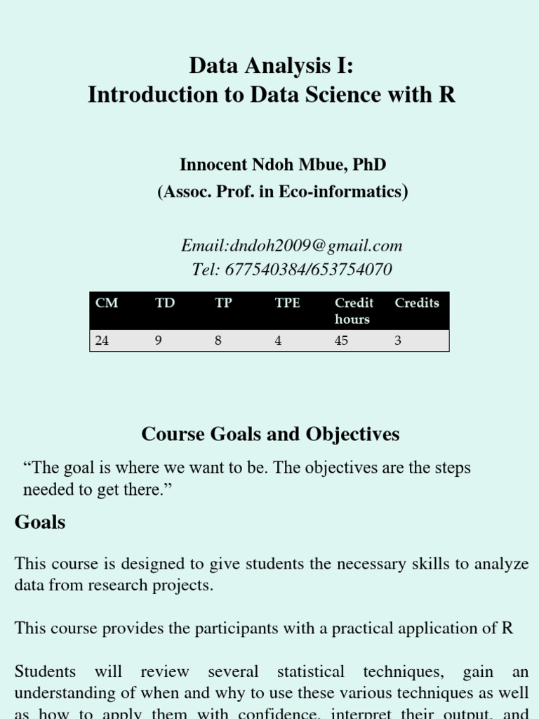 Data Ana With R | PDF | Level Of Measurement | Data Science