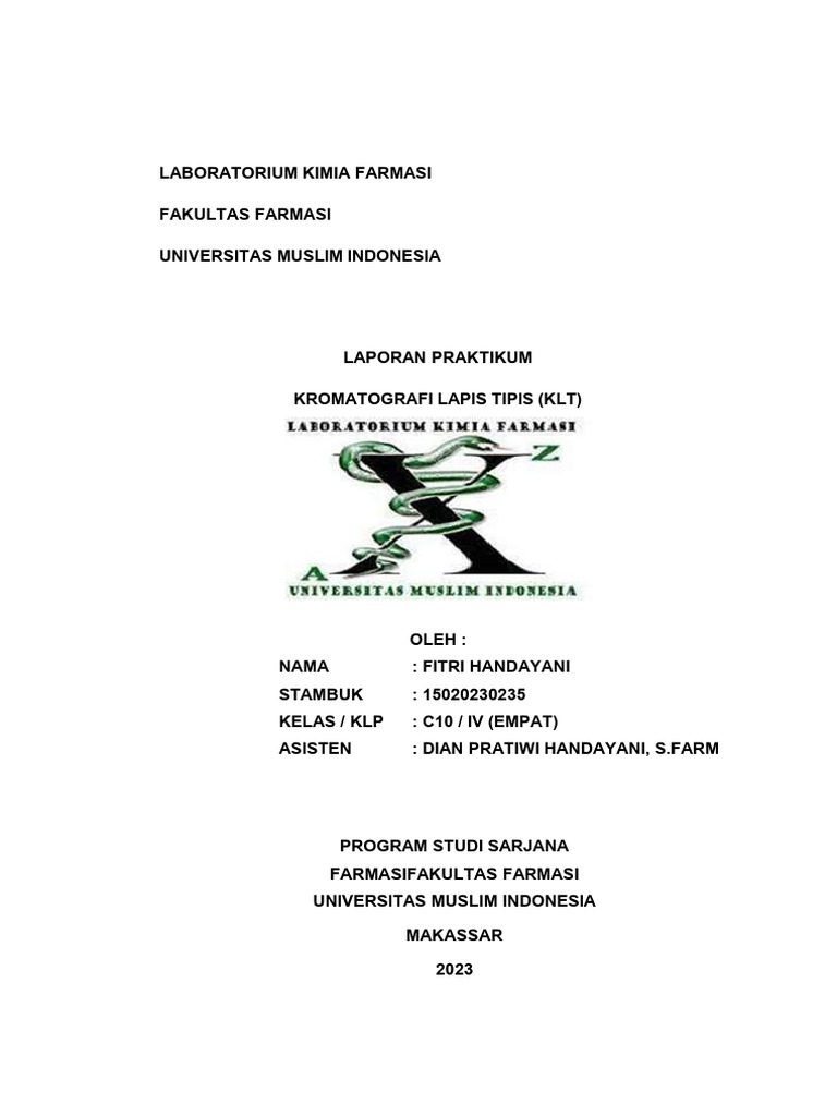 Laprak Perc 2 Kaf (KLT Jamu) | PDF