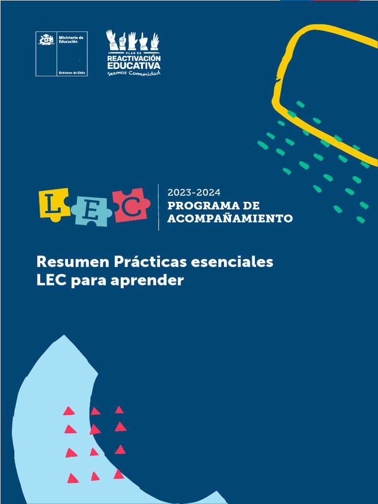 Resumen Practicas Esenciales LEC para Aprender | PDF | Aprendizaje | Pedagogía