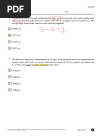 AP - Physics 1 Torque & Rotational Motion FRQ | PDF