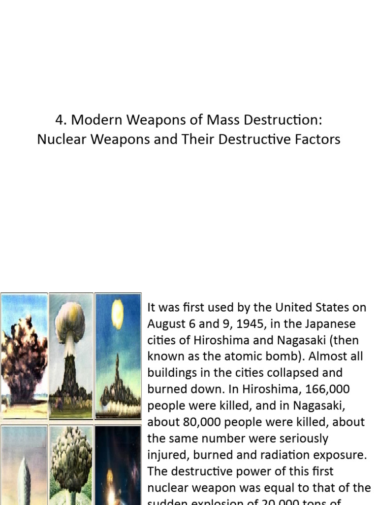 Nuclear Weapon | PDF | Nuclear Weapons | Radioactive Decay
