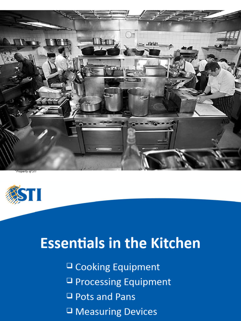 Kitchen Essentials | PDF | Cookware And Bakeware | Tools