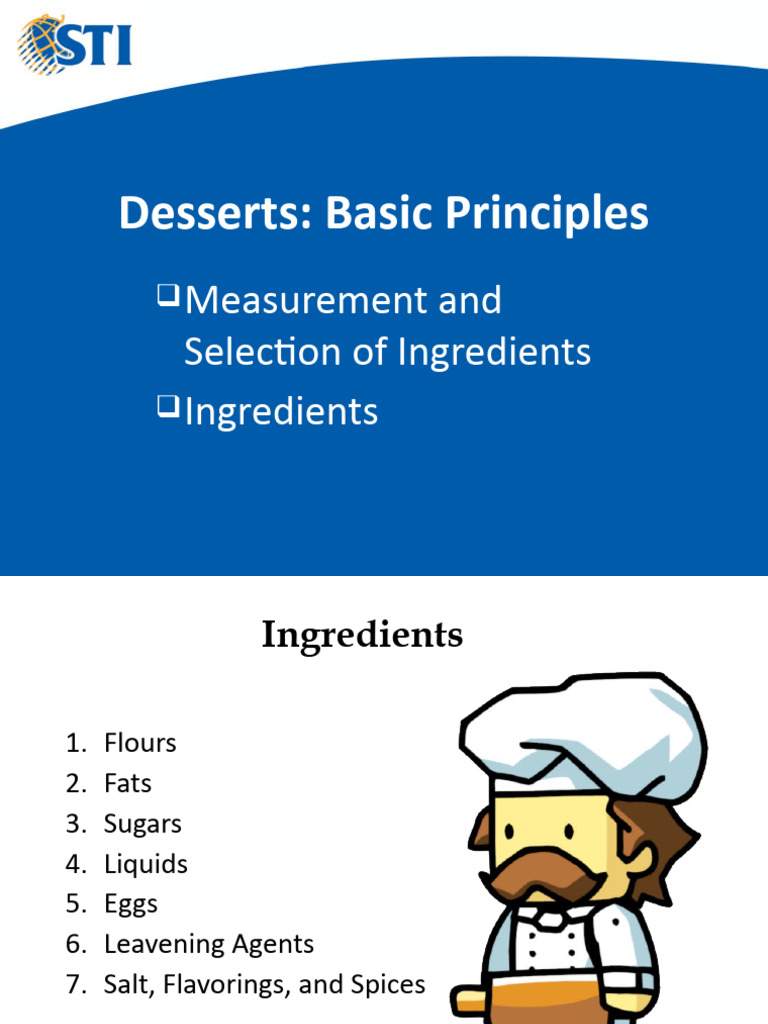 Desserts | PDF