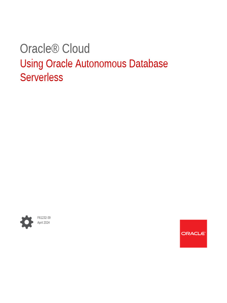 Using Oracle Autonomous Database Serverless Pdf Databases Active Directory