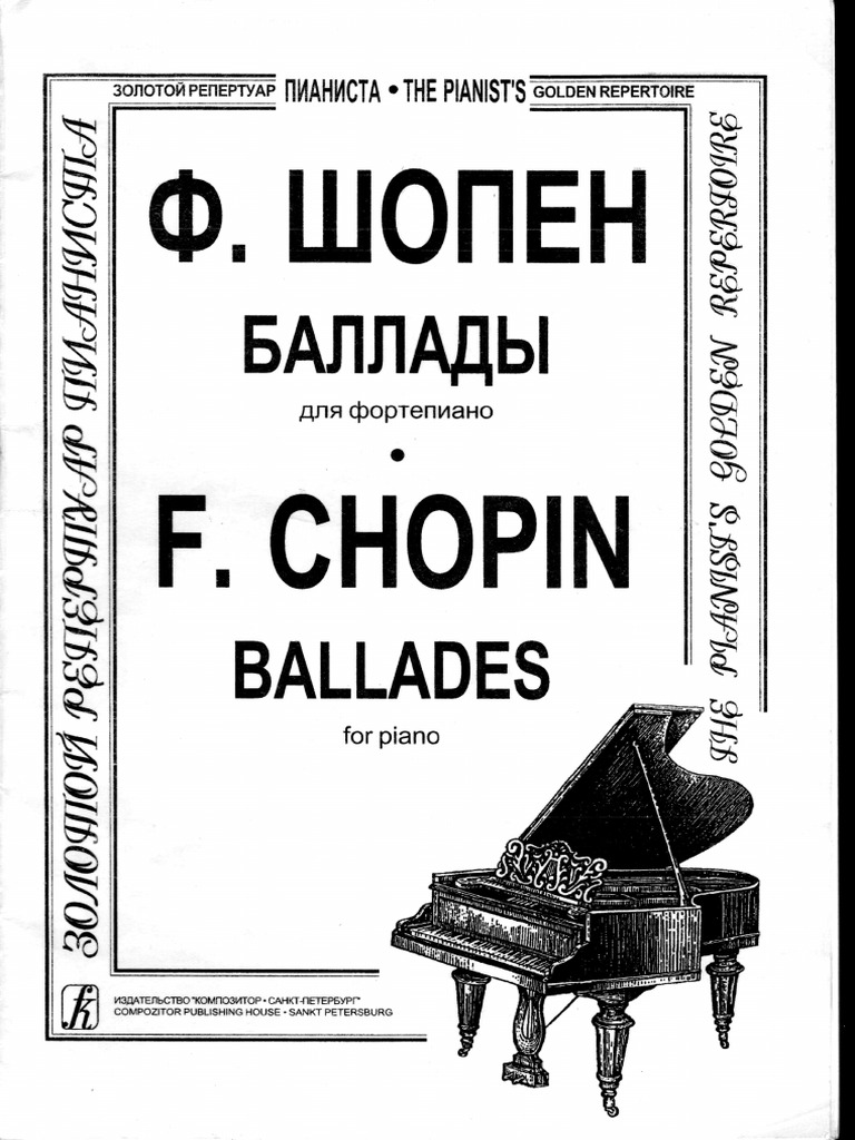 Chopin-Ballade Op23-G-Moll | PDF